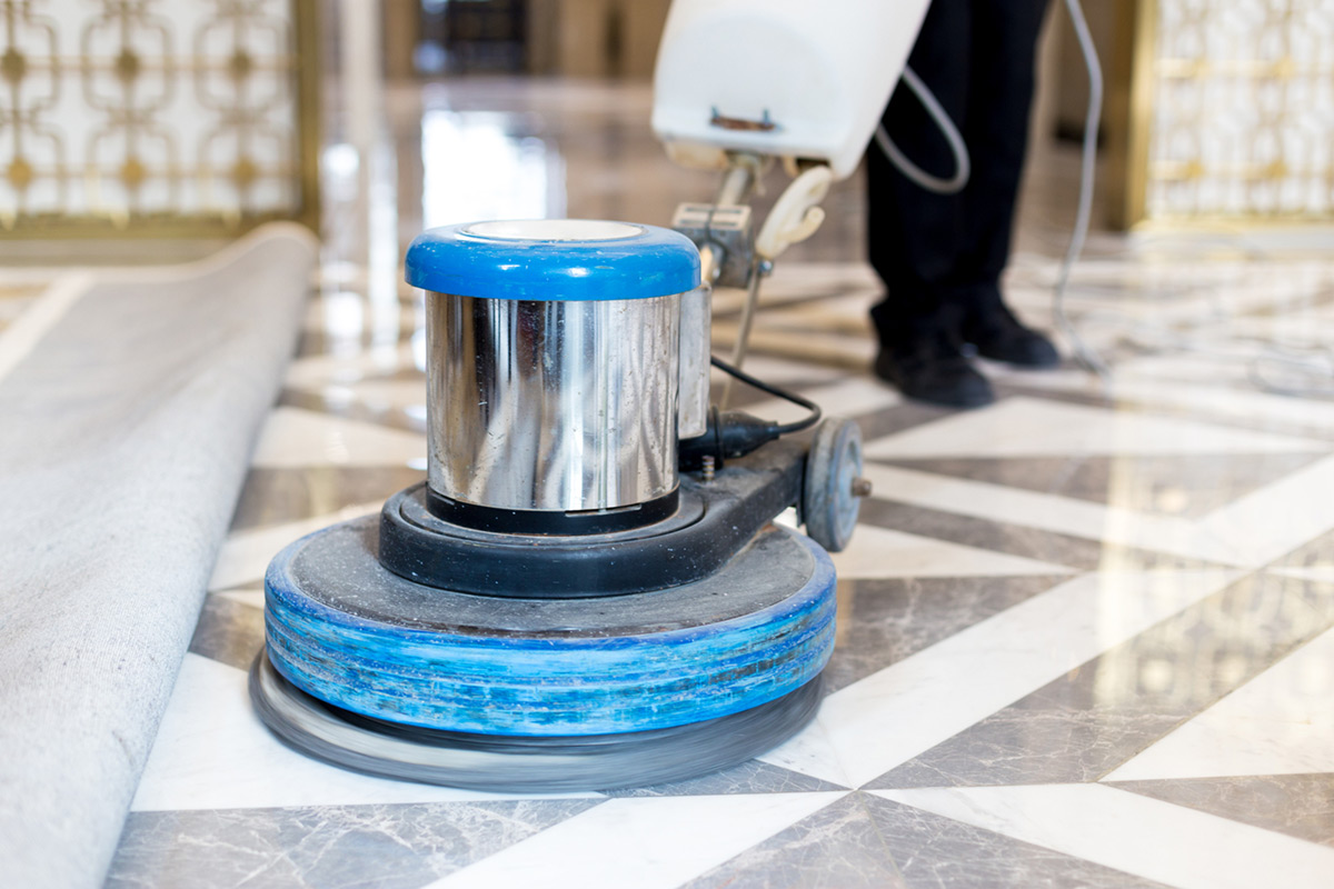 janitorial floor polishing services ma